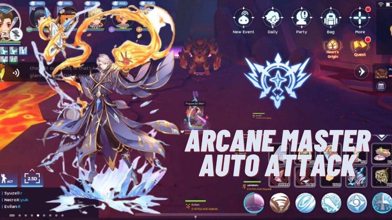 Ragnarok M | Arcane Master Auto Attack POV in Lost Isle & Comodo Legend ...