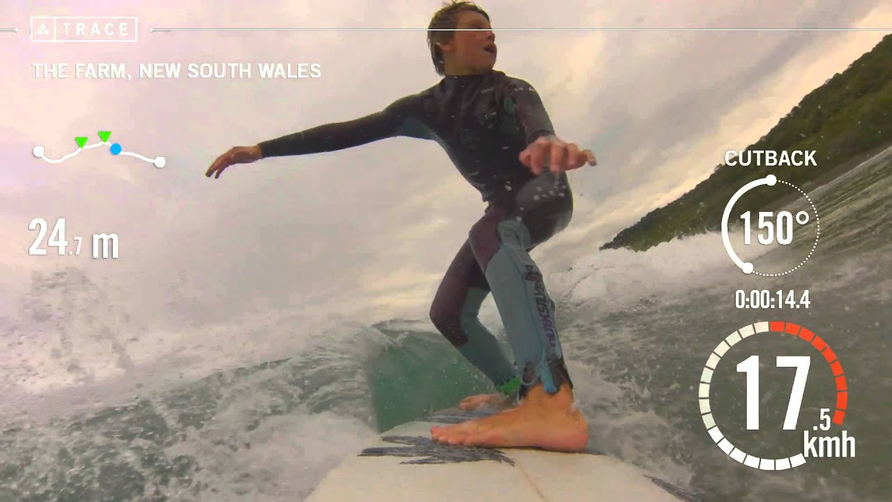 Trace: Surfing - Max Bullen at The Farm - YouTube