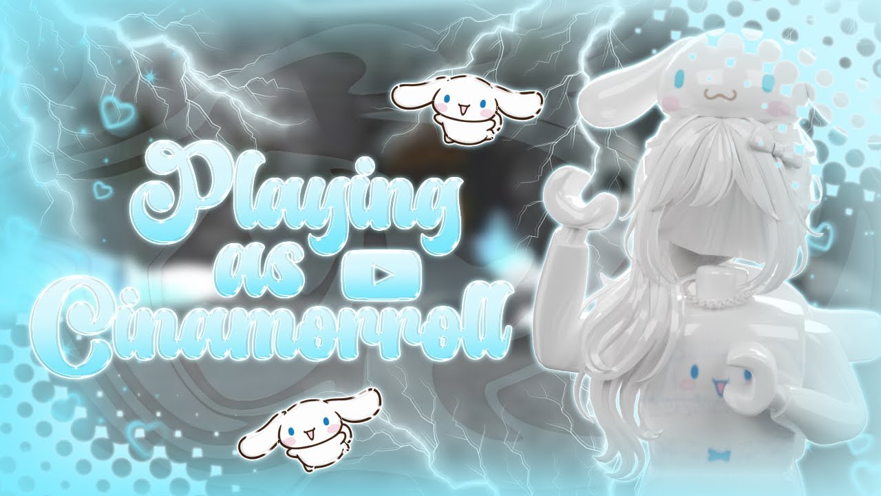 *ੈ ‧₊˚ playing MM2 as Cinnamoroll! [Roblox Murder Mystery 2] ·˚ ༘ - YouTube