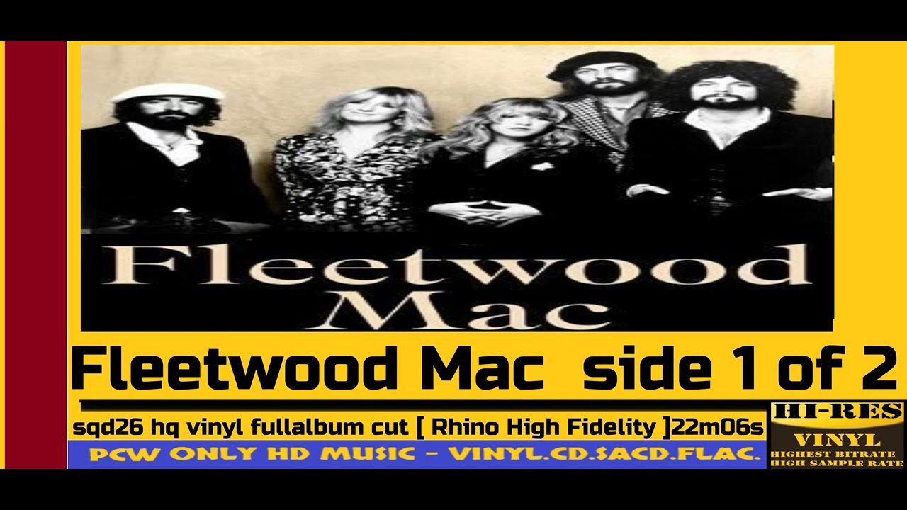 Fleetwood Mac - Fleetwood Mac side 1 of 2 - sqd26 hq vinyl re-issued ...