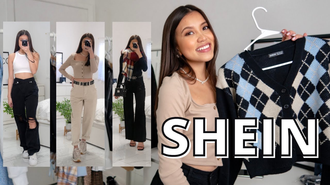 SHEIN FALL-WINTER try-on Haul *discount code* - YouTube