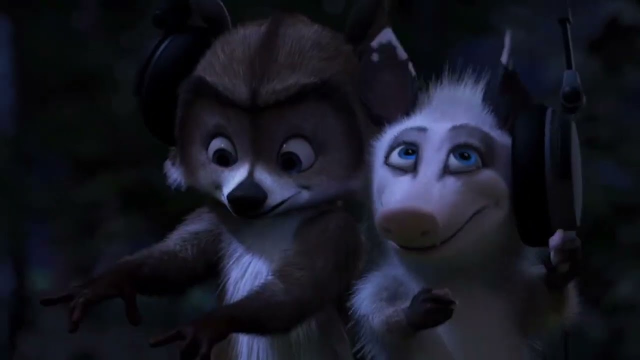 Over The Hedge Rj And Heather