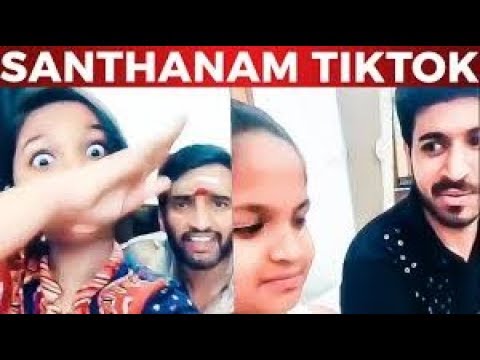 Santhanam and his daughter ultimate fun😋 - YouTube