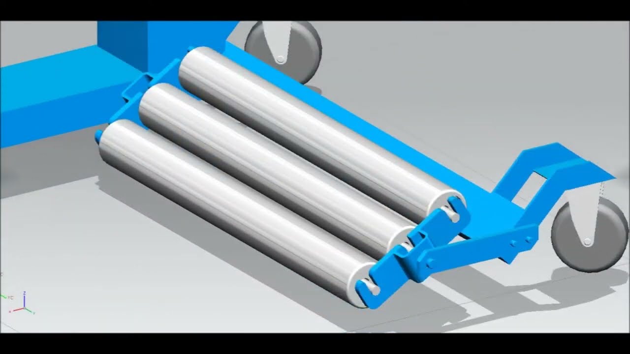 TRACTOR WHEEL CHANGER - YouTube