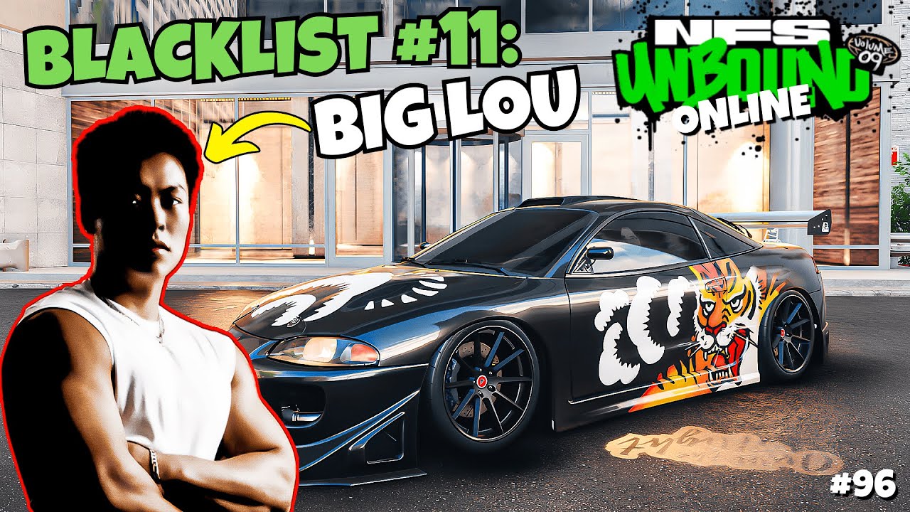 BLACKLIST ARAÇLARI 11: BIG LOU' S CUSTOM MITSUBISHI ECLIPSE | Need For ...