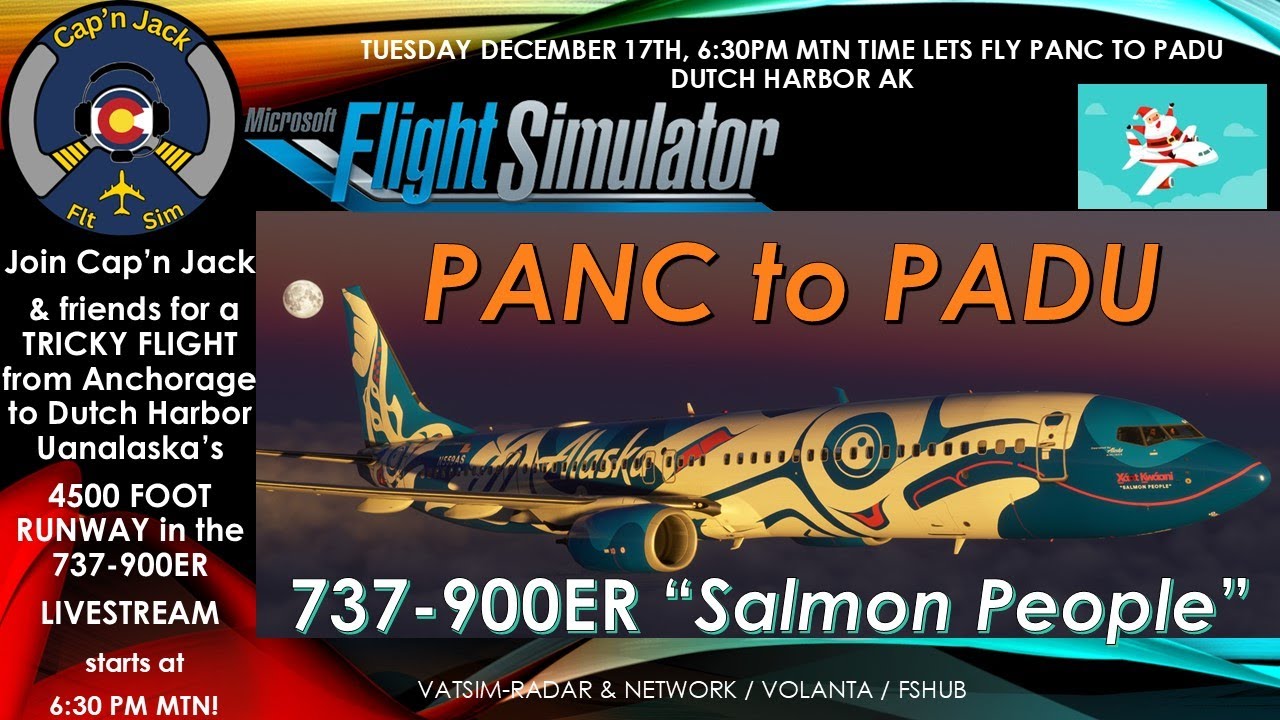 2024-12-17 Cap'n Jack and friends TRICKY APPROACH and Landing RW 13 ...