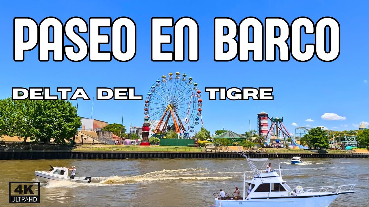 La MEJOR Experiencia de PASEAR en BARCO por el DELTA del TIGRE - YouTube
