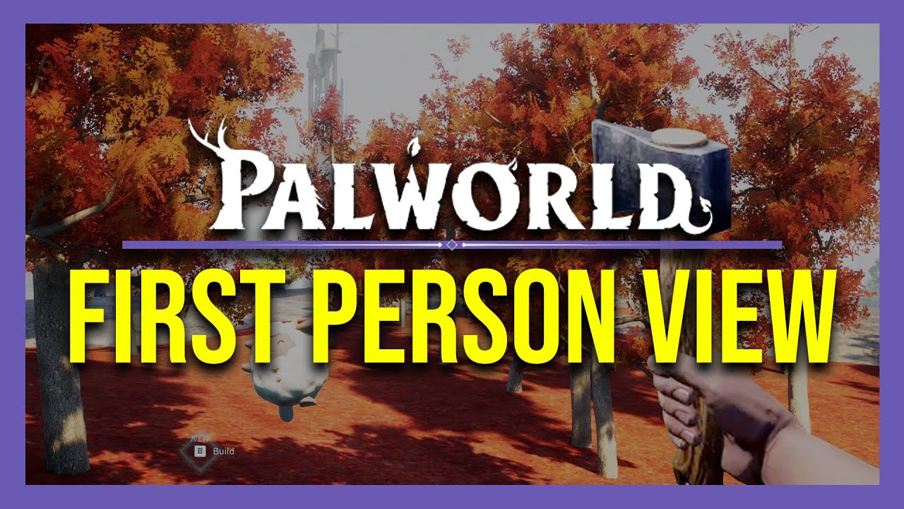 How to Play Palworld in First Person View - First Person Mod - YouTube