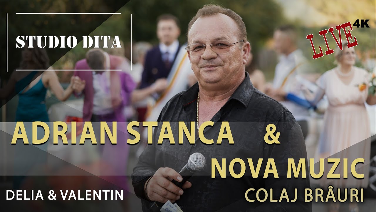 Adrian Stanca 🪗🔥 Colaj Brauri 🏅 LIVE 🎷 Nunta Delia & Valentin - YouTube