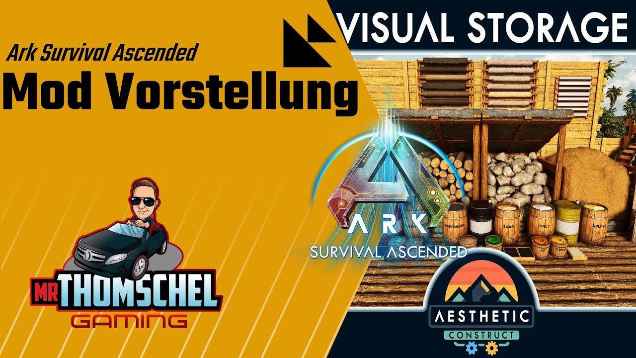 Ark Survival Ascended ASA Mod Vorstellung Visual Storage - YouTube
