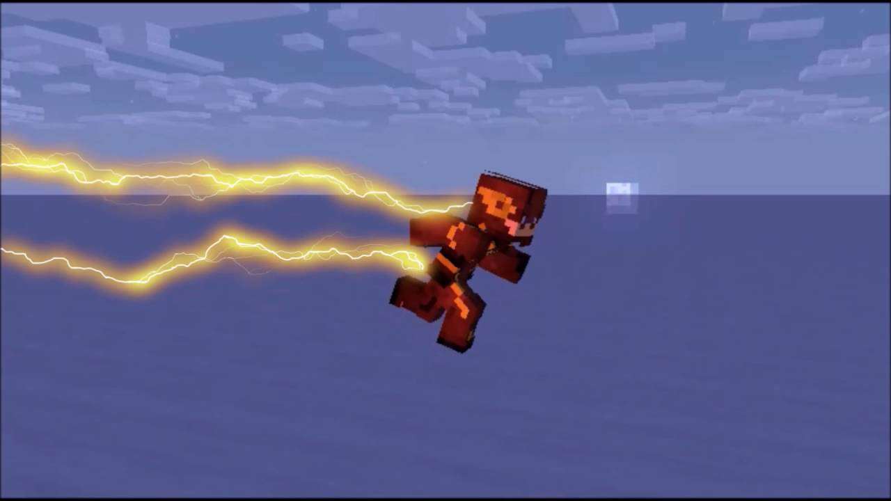 [Test] Flash Running Lightning - Minecraft Animation - YouTube