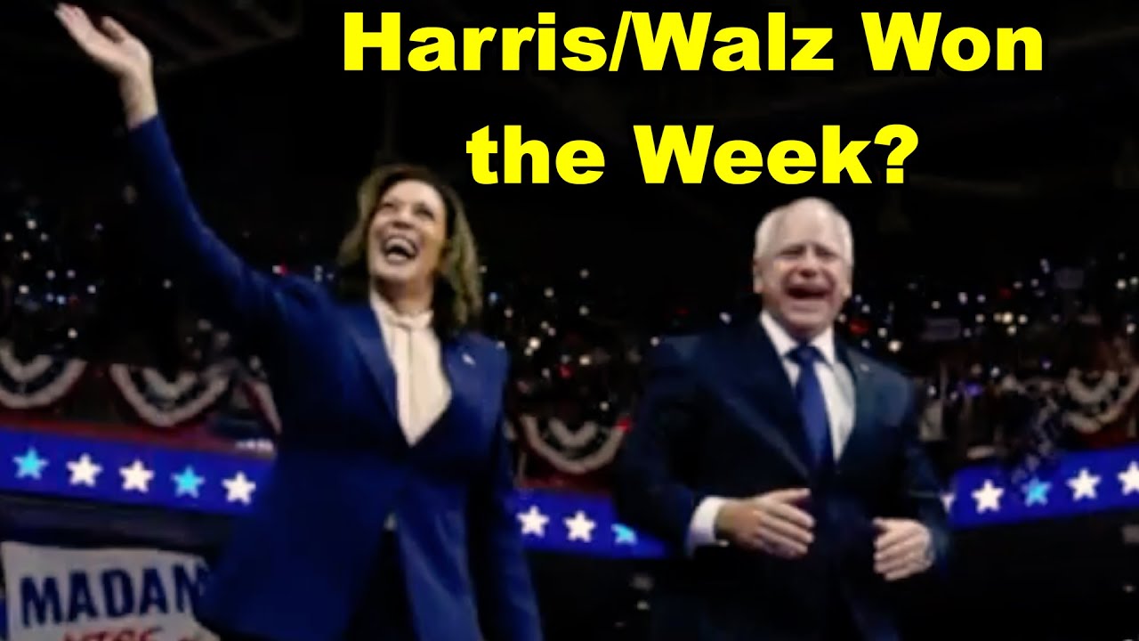 Kamala Harris, Tim Walz Win the Week As Donald Trump, JD Vance Struggle ...
