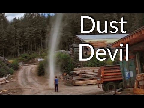 Dust Devil “Mini Tornado” at Long Island outside of Hoonah, Alaska ...