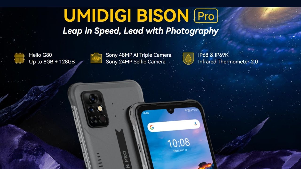Umidigi Bison Pro Main Features - YouTube