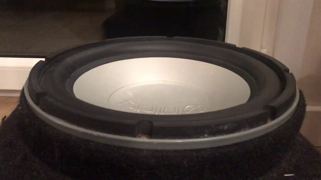 Infinity Kappa 12.1 low frequency - YouTube