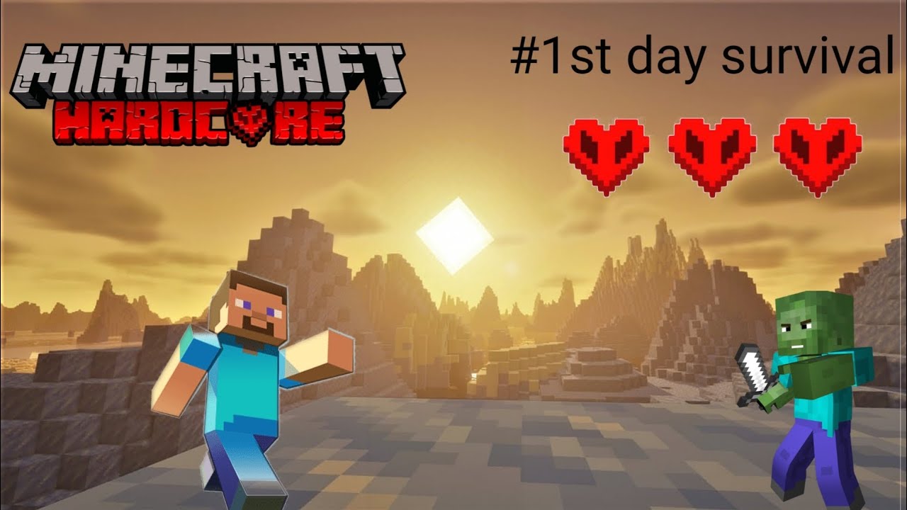 Hardest MINECRAFT Hardcore Mode EVER!#1stvideo - YouTube
