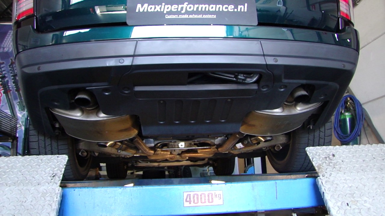 RANGE ROVER 5 0 V8 cut out exhaust sound system sportuitlaat uitlaat ...