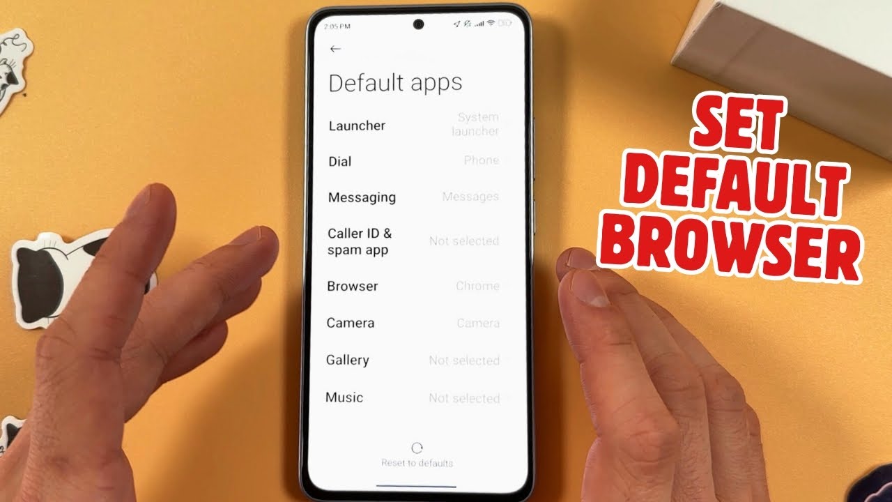 How to Make Chrome Your Default Browser on Redmi Note 13 - YouTube