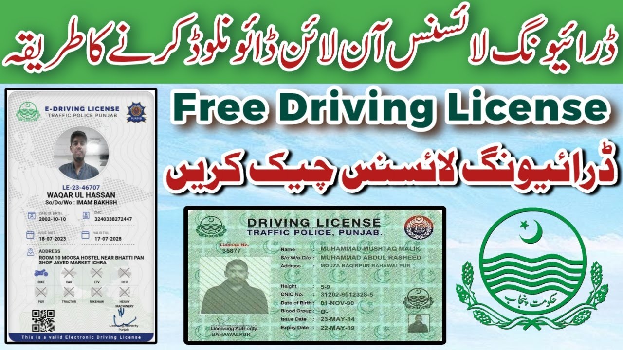 How To Check Driving License in Pakistan 2025 | Driving License ...