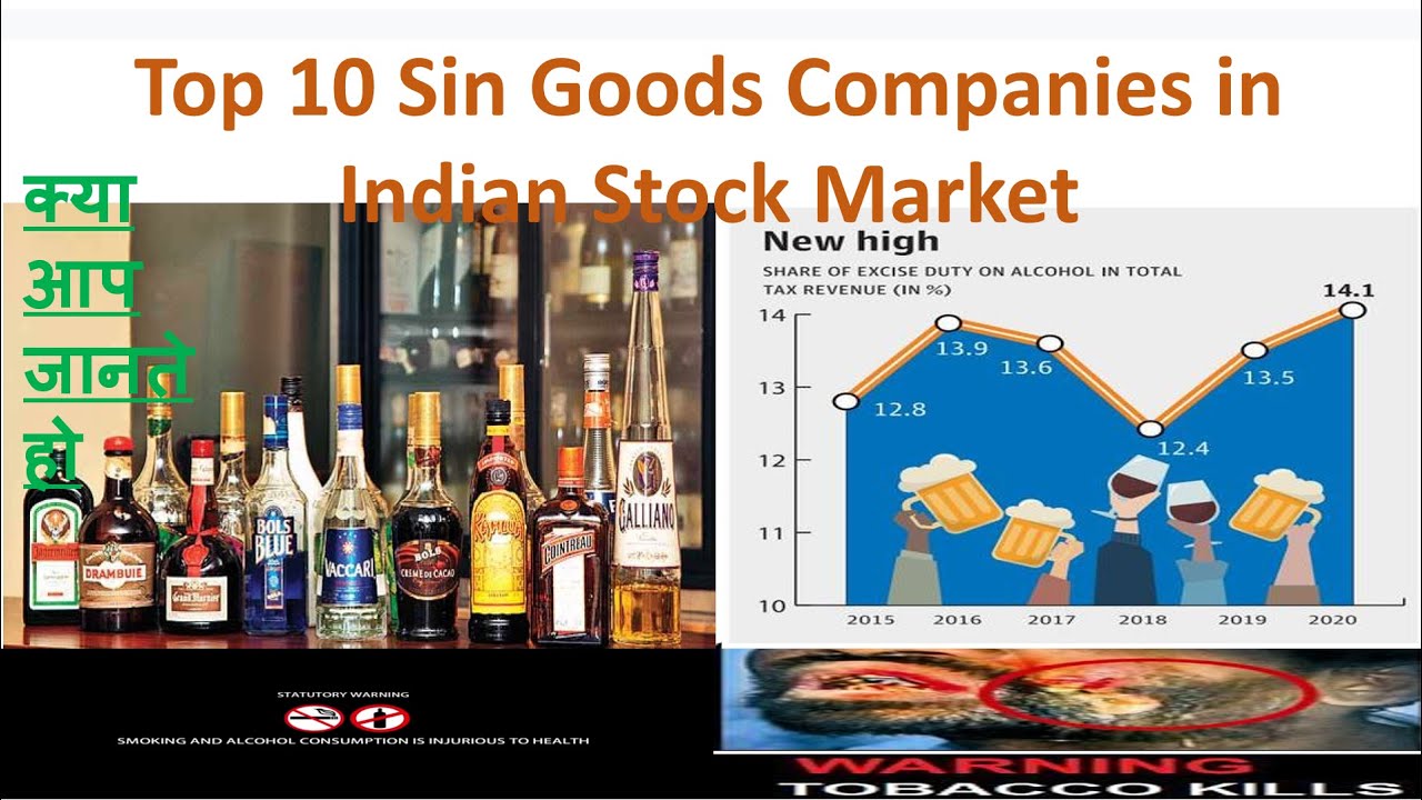 TOP 10 SIN GOODS STOCKS IN INDIAN STOCK MARKET. क्या आप जानते हो 10 TOP ...