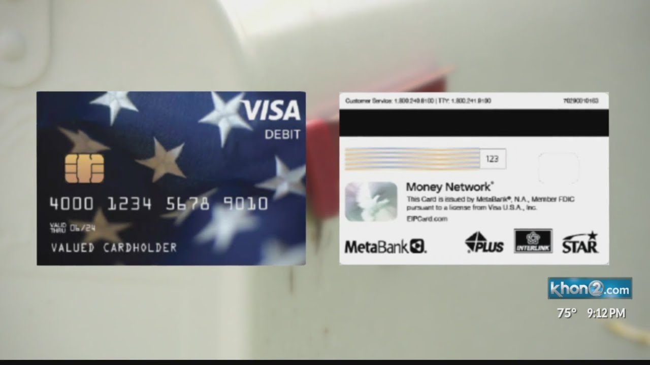 Stimulus debit cards on the way and scammers are aware - YouTube