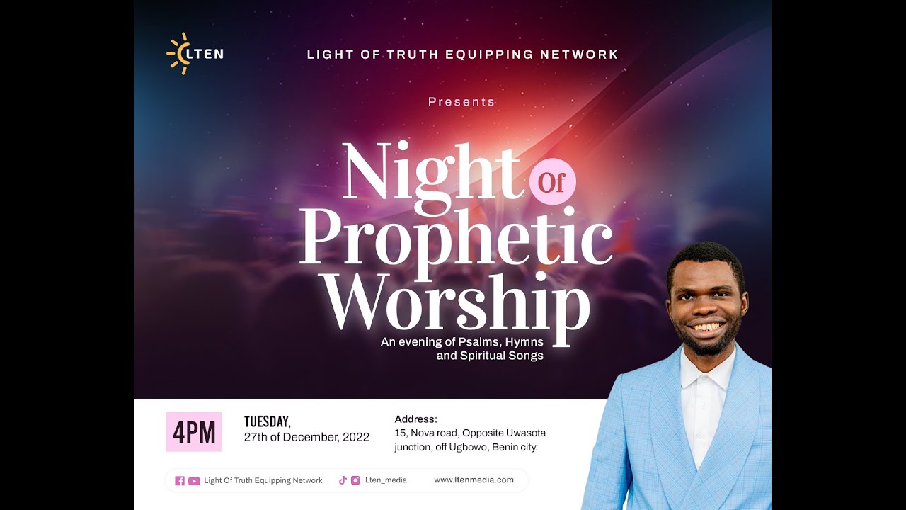 NIGHT OF PROPHETIC WORSHIP 2022 - YouTube