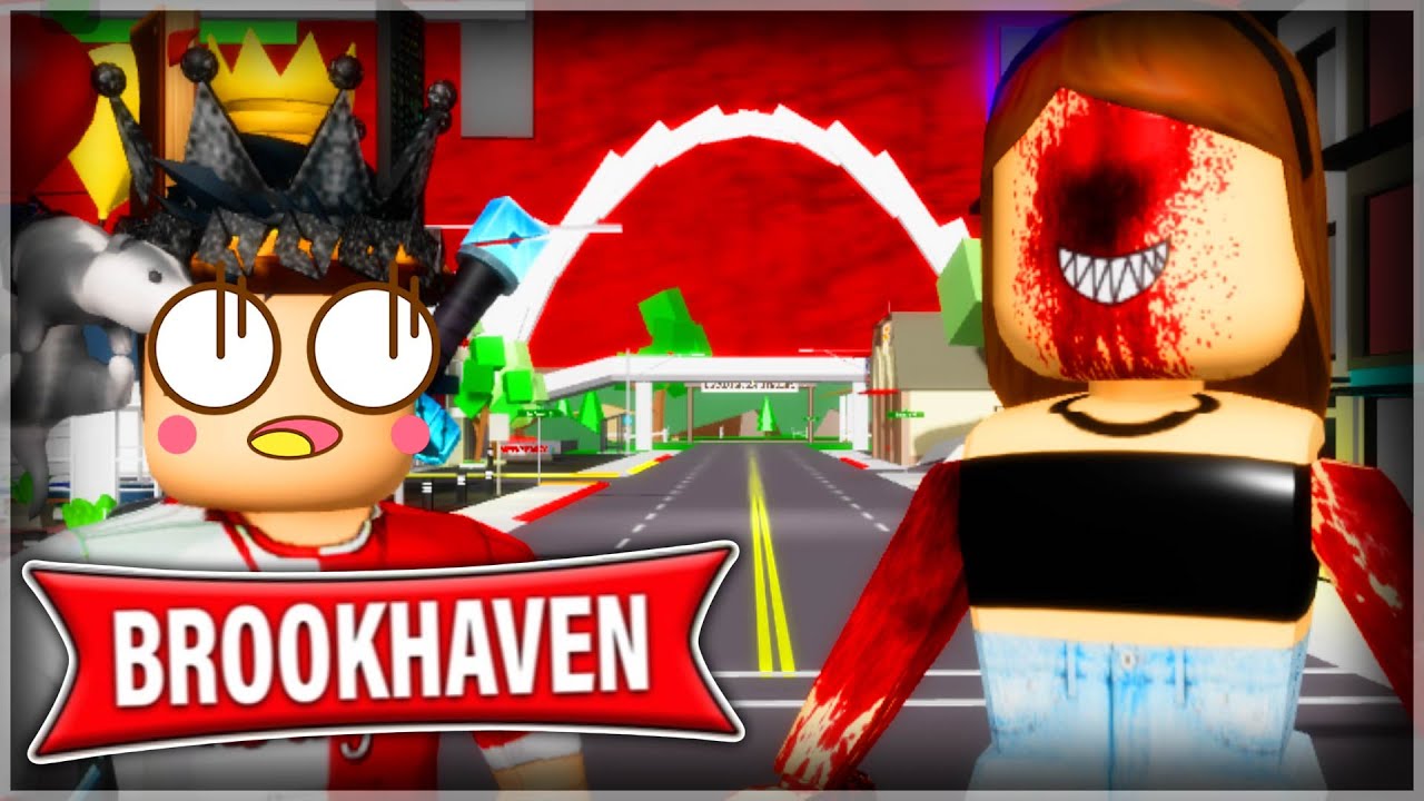 ACHEI UM HACKER NO BROOKHAVEN RP - YouTube