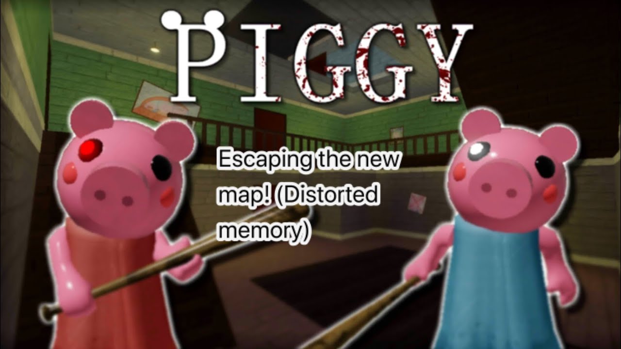 Escaping new map in Piggy! (Distorted Memory) - YouTube