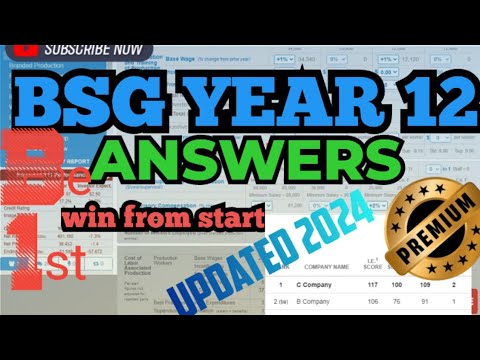 Bsg year 12 Guide 2025 - YouTube