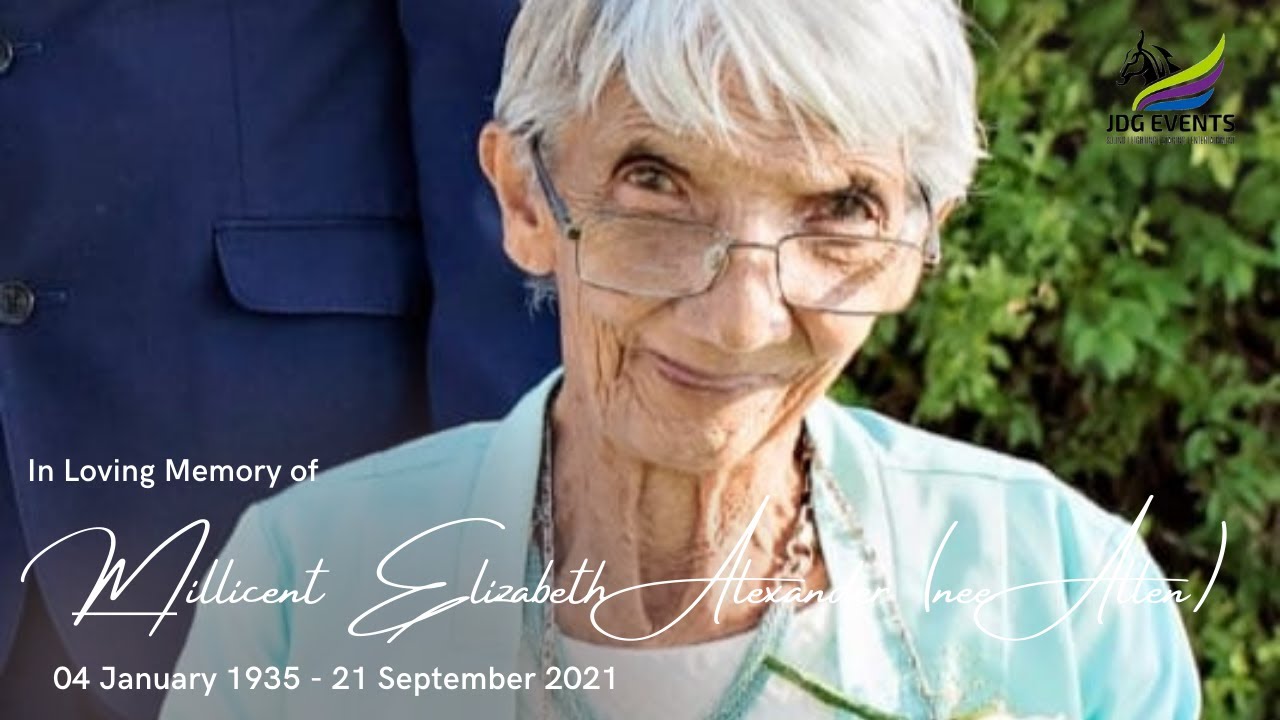 In Loving Memory of Millicent Elizabeth Alexander (nee Allen) | 1935 ...