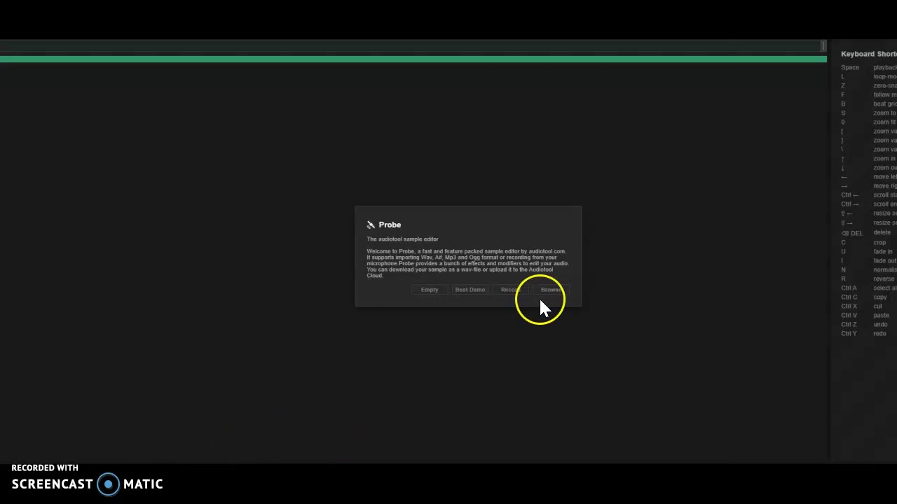 Probe - the free version of AudioTool. - YouTube