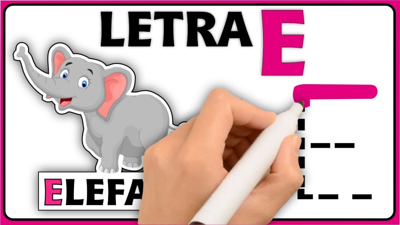 Escreva LETRA E para Crianças - Tio André e o Galo Cocó - YouTube