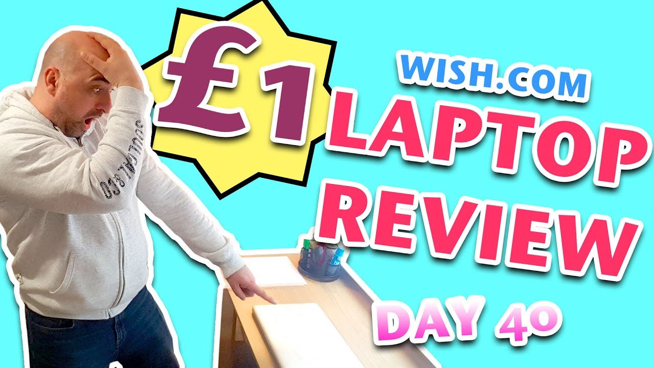 Wish.com £1 LAPTOP Review - YouTube