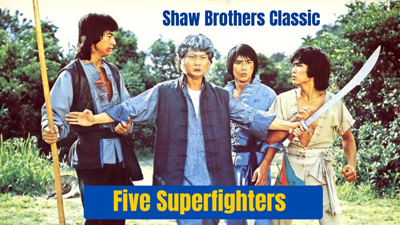 Five Superfighters - Shaw Brothers Classic. Rare Lobby Cards and ...