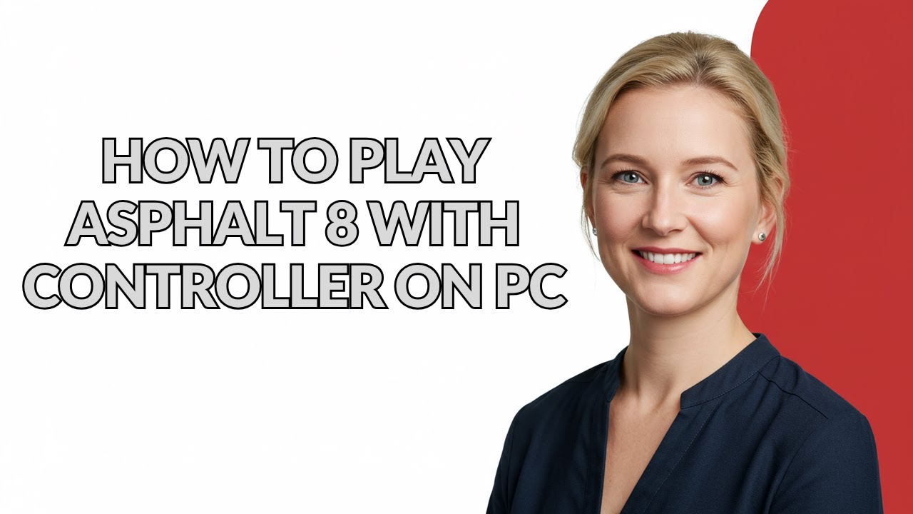 HOW TO PLAY ASPHALT 8 WITH CONTROLLER ON PC - Julia'sTutorials - YouTube