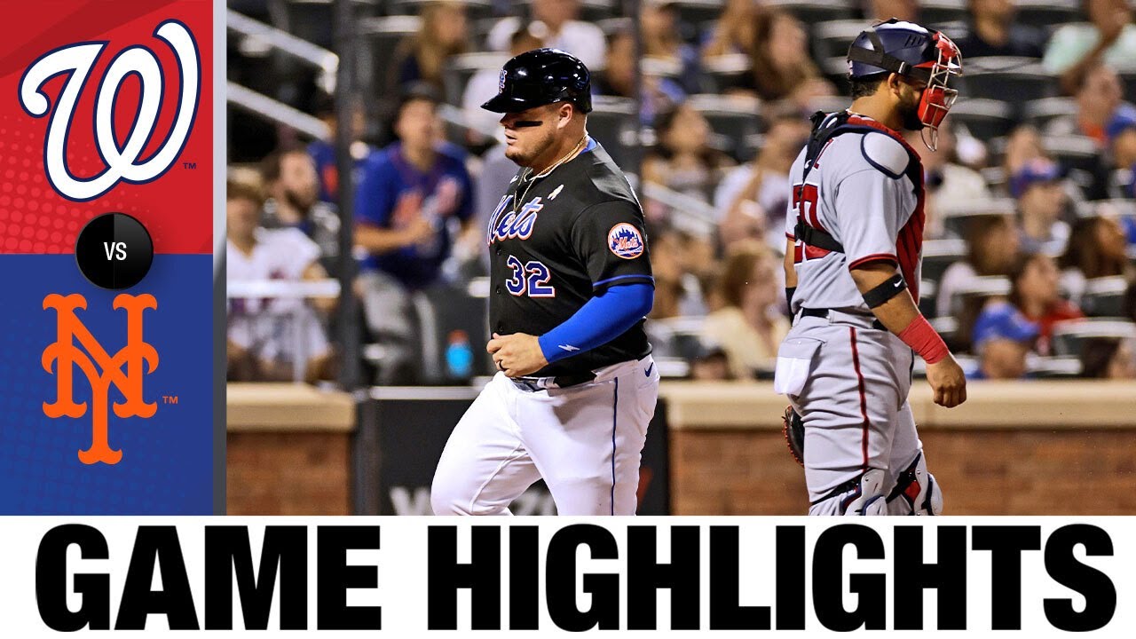 Nationals vs. Mets Game Highlights (9/2/22) | MLB Highlights - YouTube
