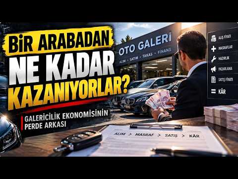 Bir Arabadan Ne Kadar Kazanıyorlar? Galericilik Ekonomisinin Perde Arkası