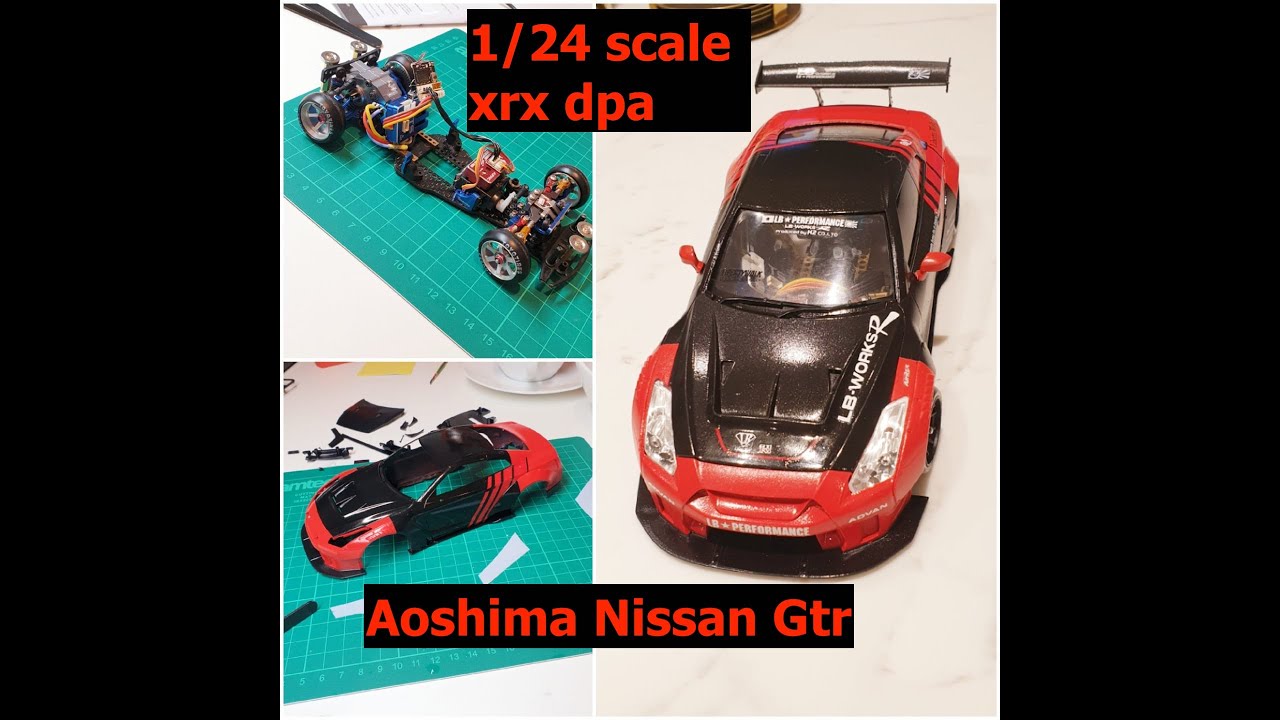 Garage RC presents .....Xrx Dpa Rwd Mini Rc Drift Car Aoshima 1/24 ...