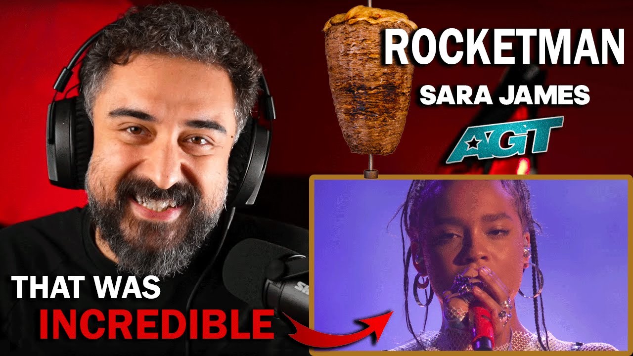 First Time Reaction To Sara James Rocketman By Elton John Agt 2022