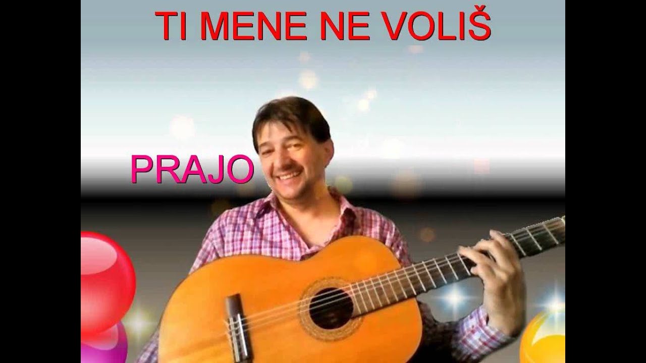 TI MENE NE VOLIŠ Live Prajo Frano - YouTube