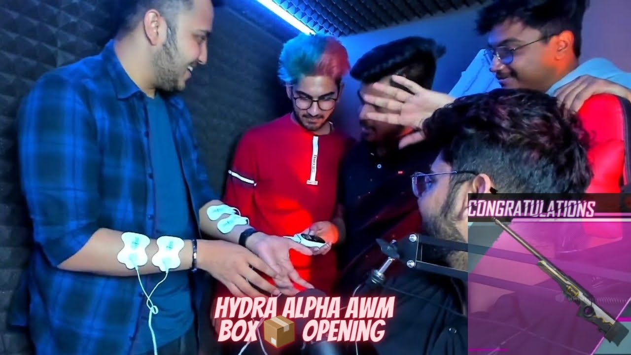 ALPHA AWM BOX 📦 OPENING ..... | HYDRA ALPHA - YouTube