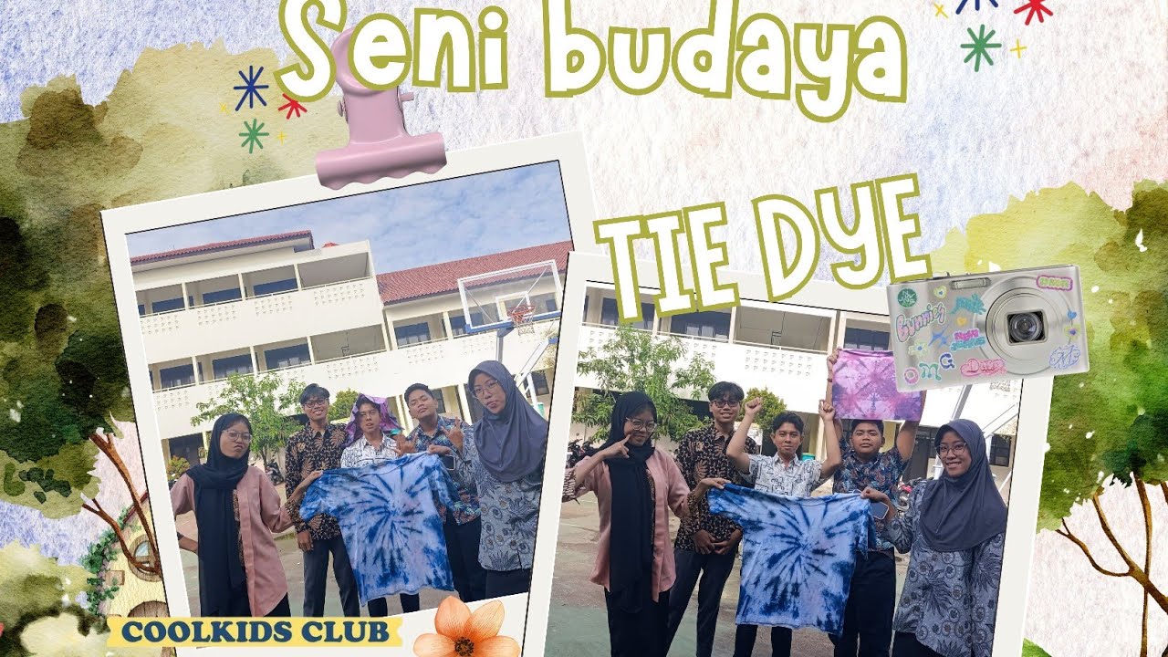 pembuatan tie dye XII IPA 5 - YouTube
