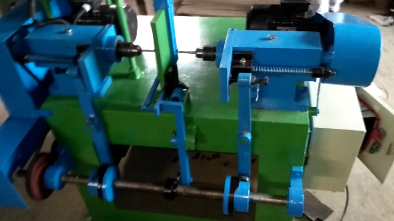 Automatic Chamfering machine for chanel nut. Production 4200pc/hr. - YouTube