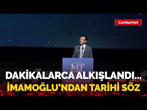 Ekrem İmamoğlu'ndan 'tarihi' söz: Hiç kuşkunuz olmasın...