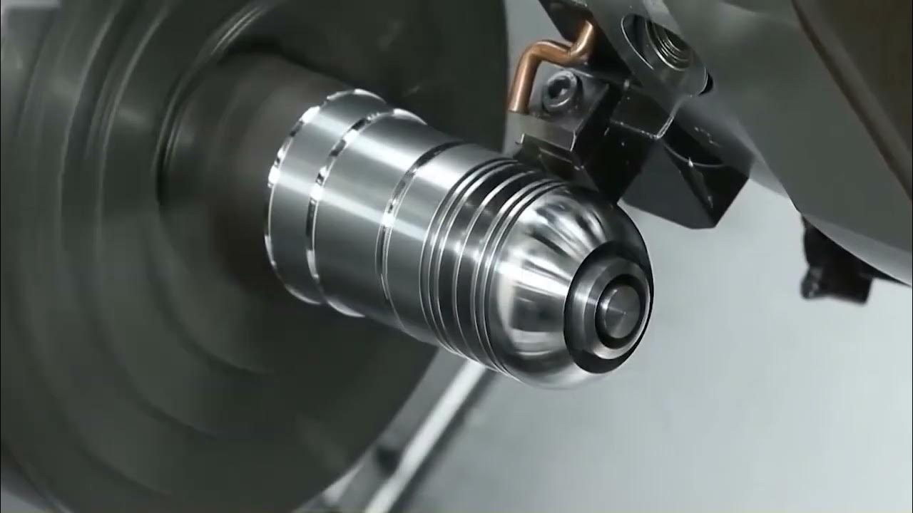 Metal Parts Processing - CNC Turing Machining - YouTube
