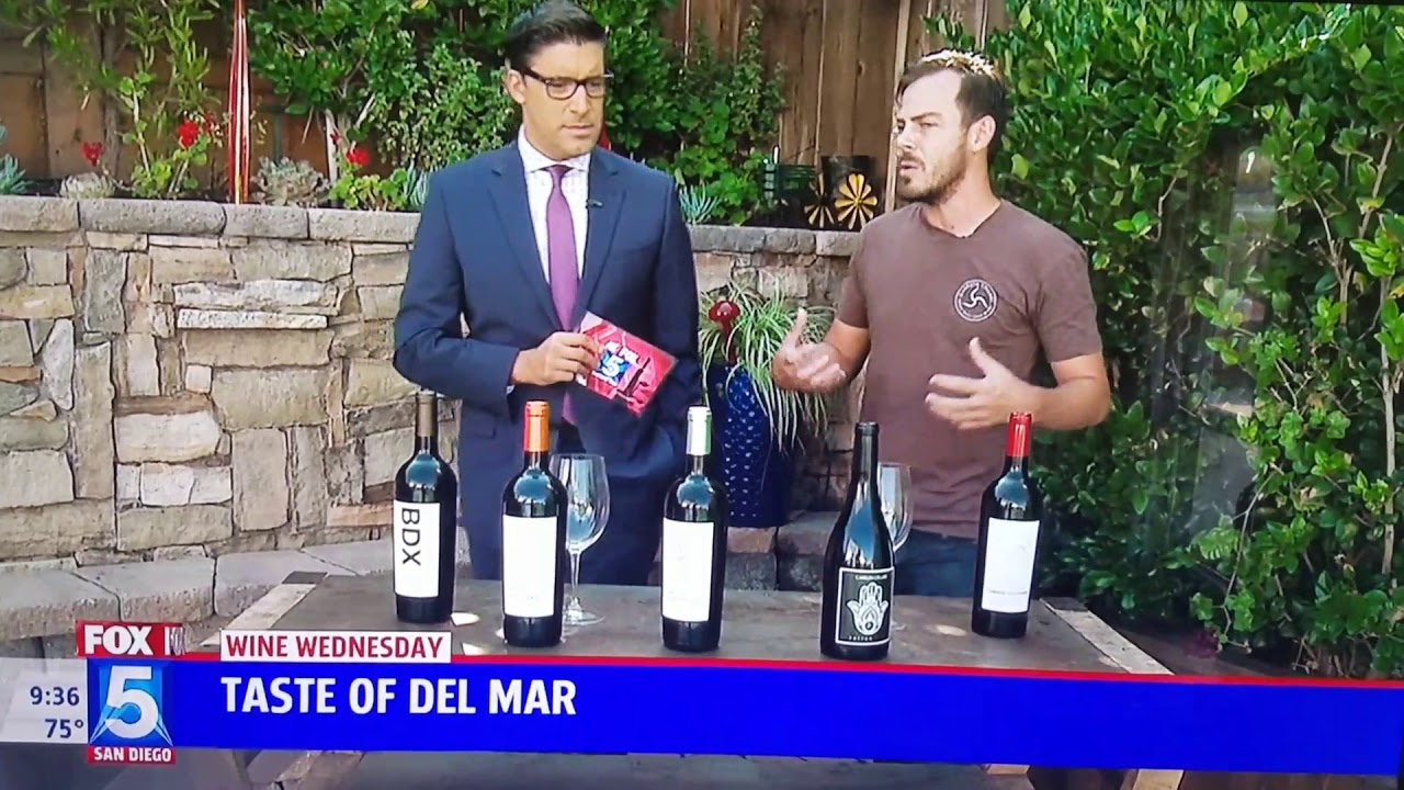 Ryan Scott and Carruth Cellars on FOX5 San Diego - YouTube