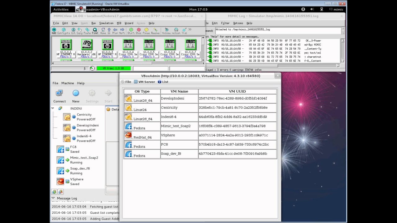 MIMIC WEB Simulator to evaluate management apps - YouTube