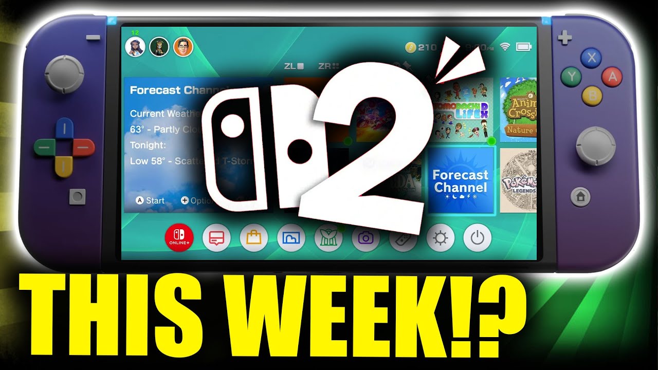Nintendo Switch 2 MAY Be Revealed This Week!? - YouTube