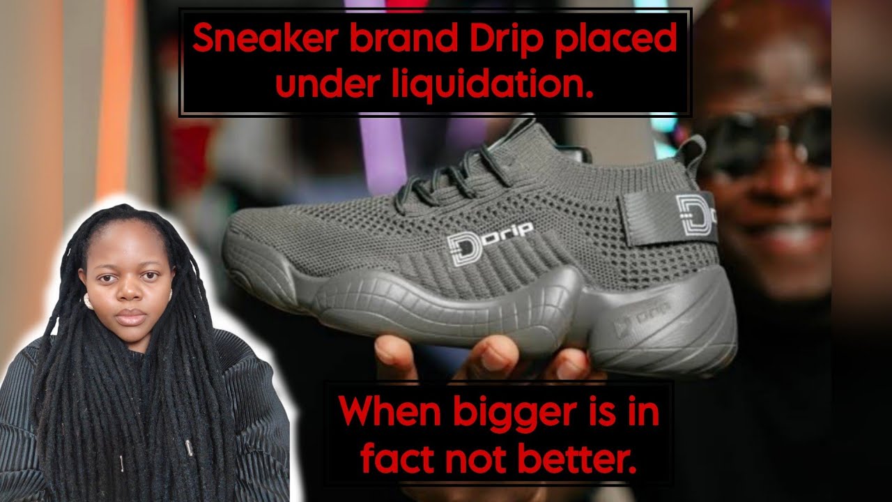 South African sneaker brand Drip placed under liquidation. - YouTube