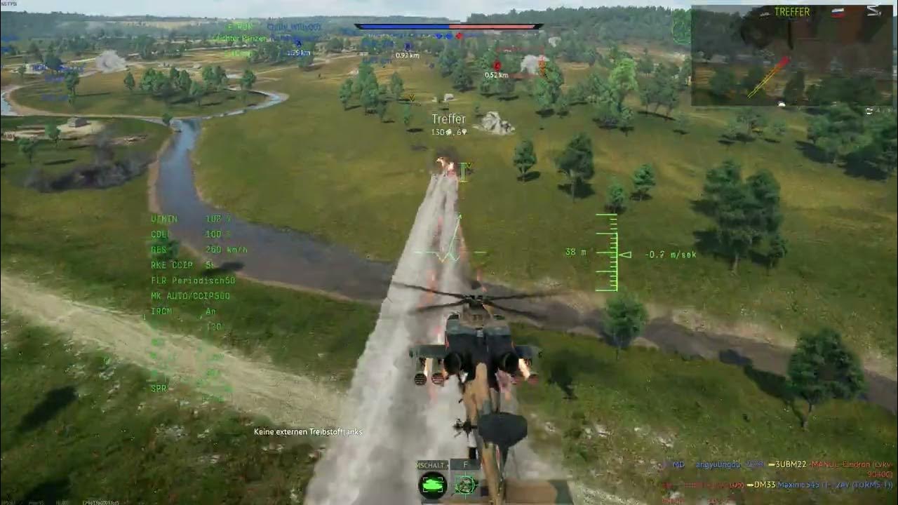 War Thunder T129 Atak - YouTube